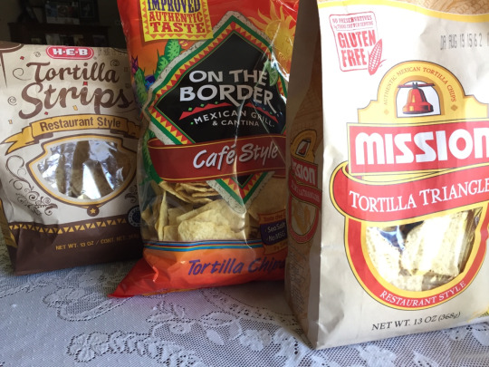 A Slice of Life: TLU Food Writing: Taste Test: Store-bought tortilla chips