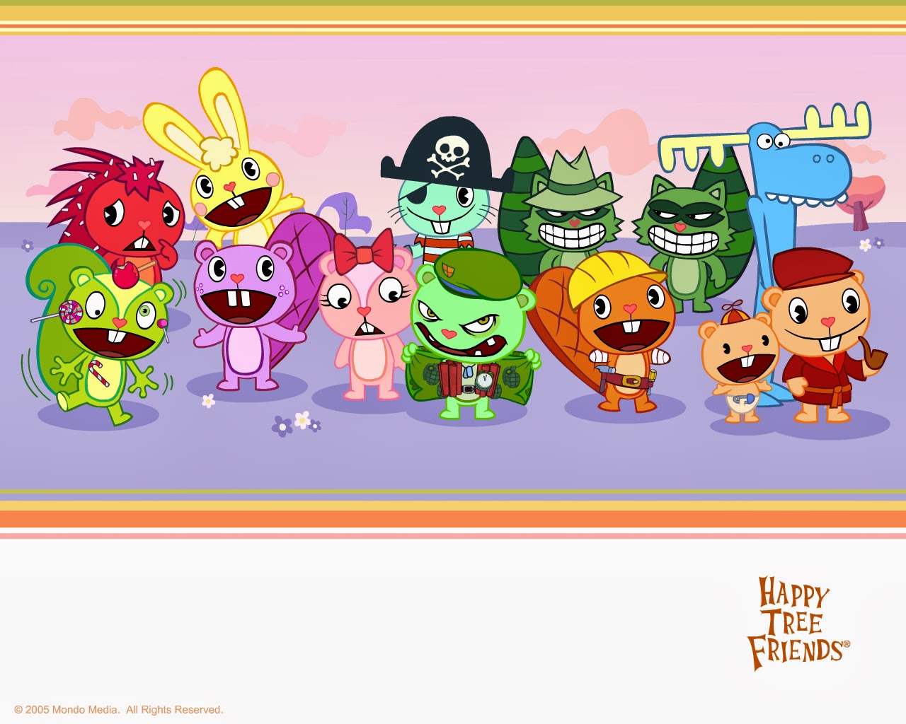 Espreita Aqui: Happy Tree Friends - Conhece-os