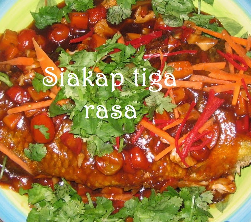 IKAN SIAKAP TIGA RASA. | RESEPI