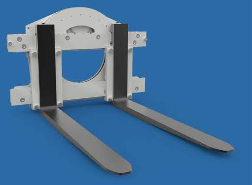 INDONESIA FORKLIFT SOLUTION: ROTATING FORK ATTACHMENT