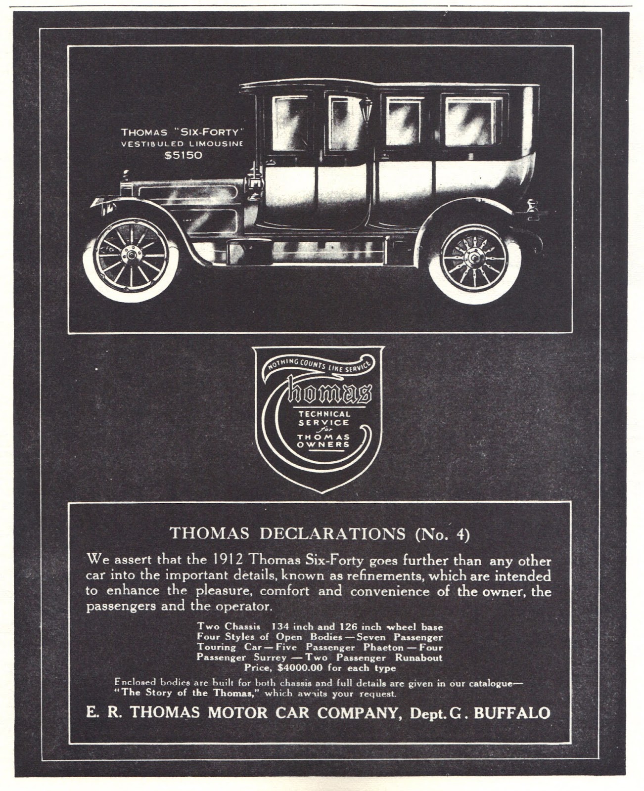 Progress is fine, but it's gone on for too long.: Thomas Automobile comapny