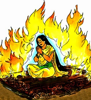 Sati - Does woman die on husband's pyre? - THE HINDU PORTAL