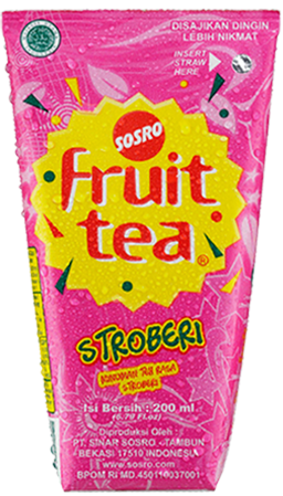 Produk SOSRO Fruit Tea 200 ml - Agen87