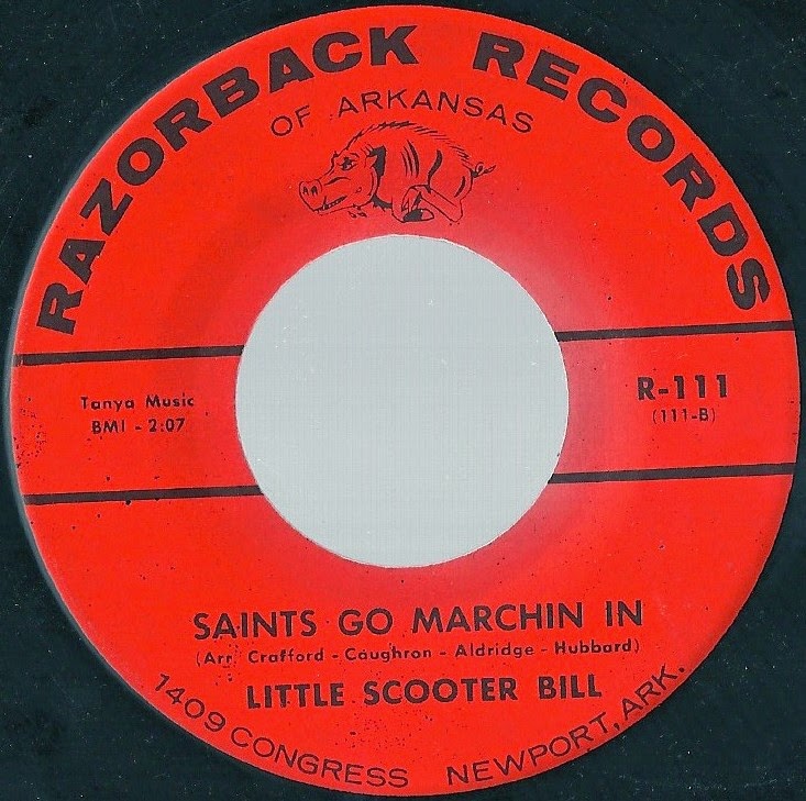 Arkansas 45rpm Records: Razorback