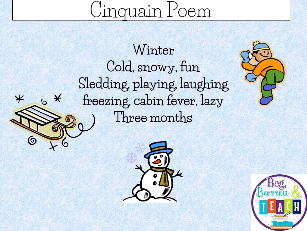 Beg, Borrow, and Teach!: Winter Poetry and a FREEBIE
