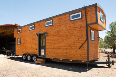 Contemporary Craftsman Tiny Home [ TINY HOUSE TOWN ]