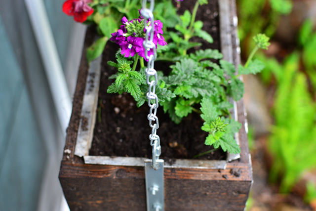 RedBirdBlue: Painted Pattern Window Boxes
