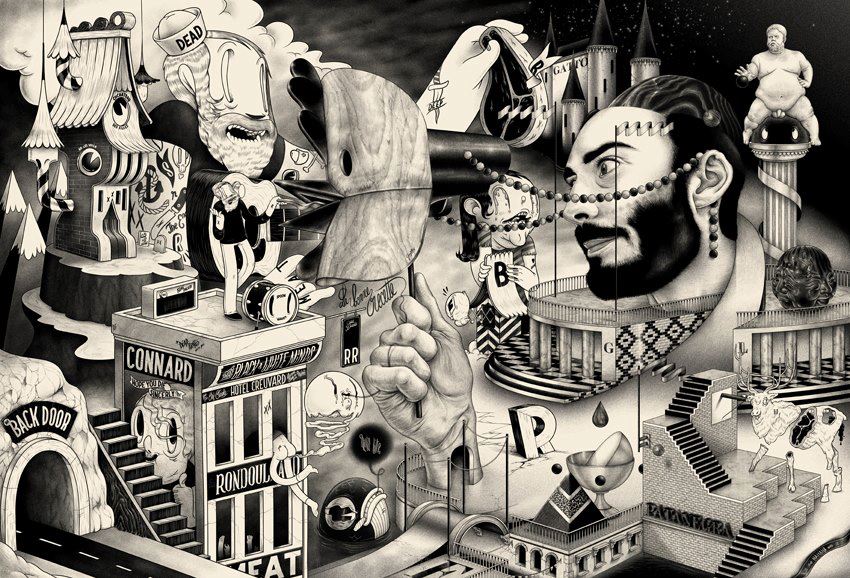 FreedomRecord: Nouvel EP du duo BeatauCue 'Lyrel' (Artwork By McBess)