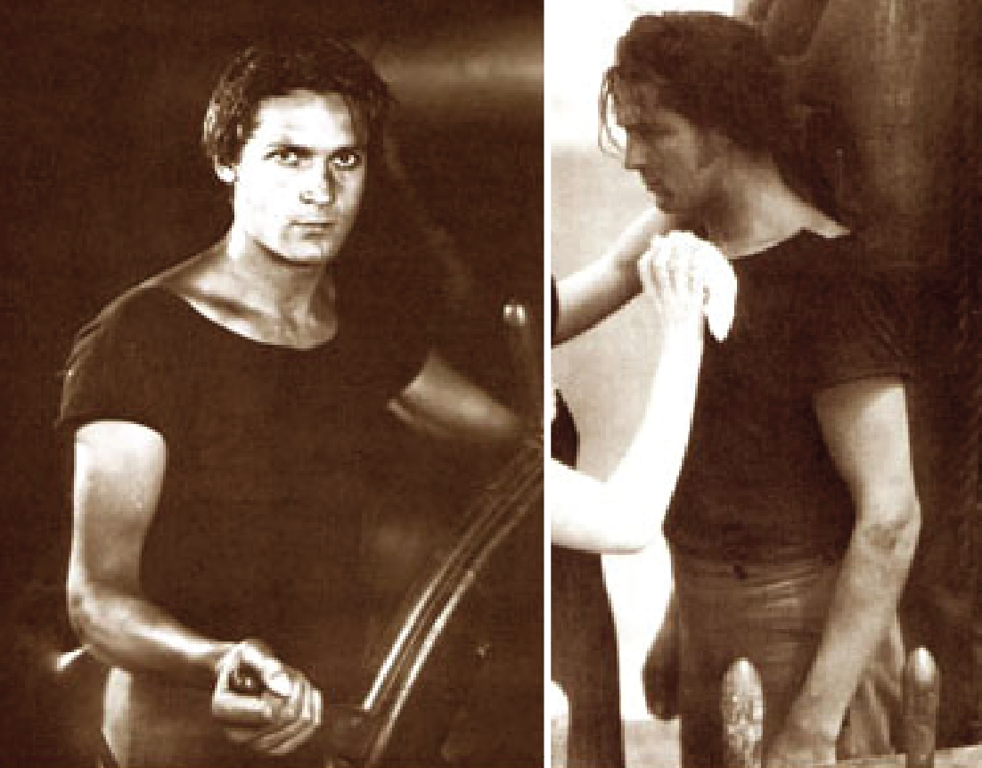 my new plaid pants: Gratuitous Charles Farrell