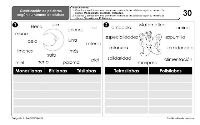 COLORIN COLORADO. 3º DE PRIMARIA: Actividades de ampliación ...
