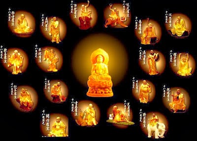 VIHARA BALA GUNA: 18 ARAHAT ( SHI BA LUO HAN )