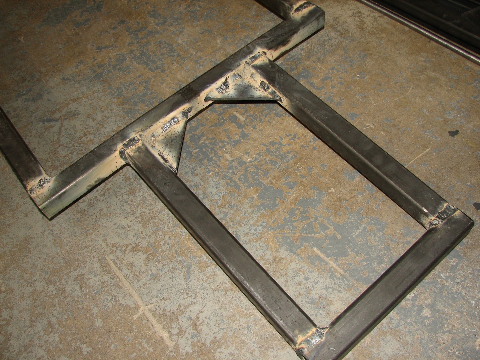 Homebuilt Electric Vehicle: Front axles, Frame, Welds