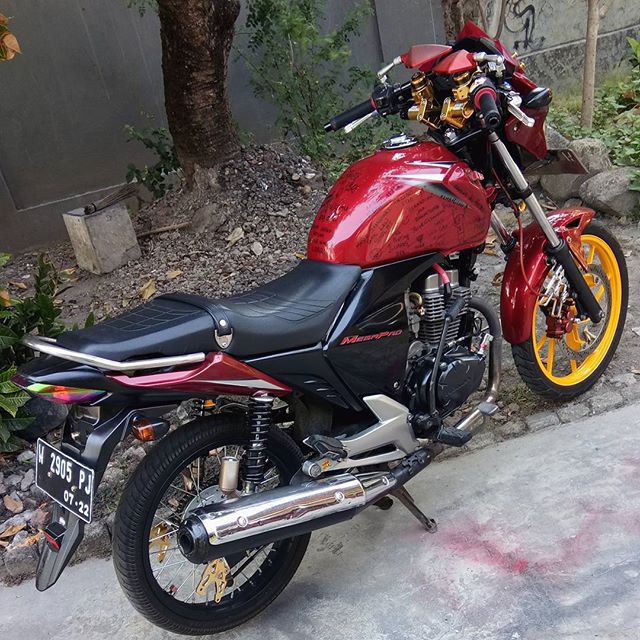 55 Foto Modifikasi Honda Megapro Fi Super Elegan Terbaru