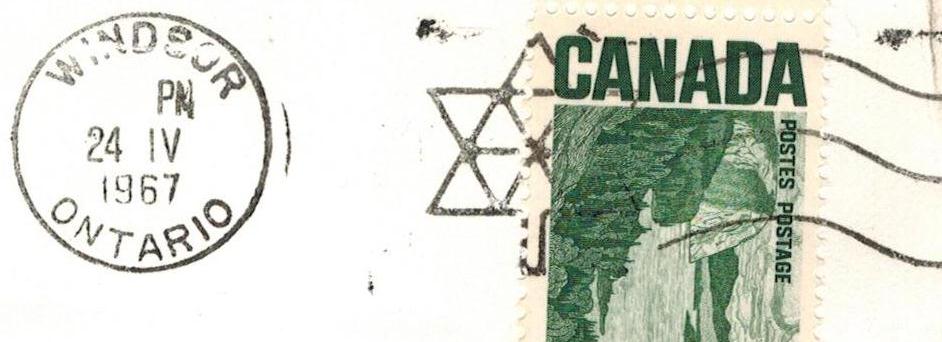 Postal History Corner: The Windsor Centennial Symbol Cancellation