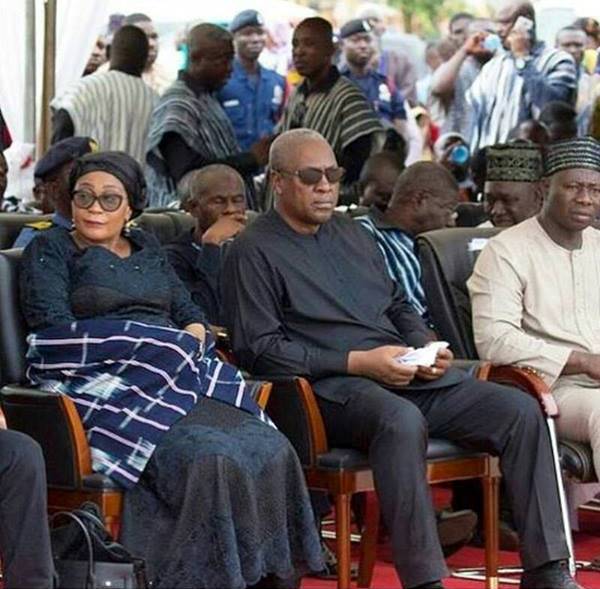 Photos from Ghanaian President Mum's burial