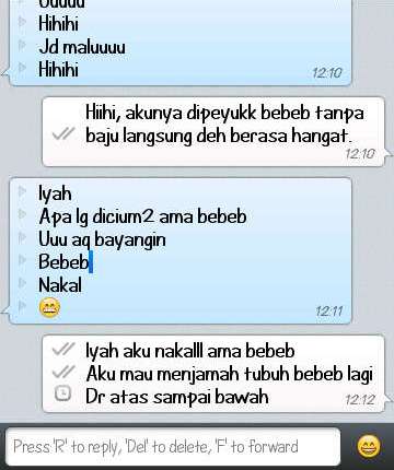 a true love: Kumpulan Chat Sex Diky & Fery