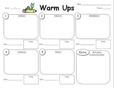 Math in Demand: FREE!!! Warm Up!