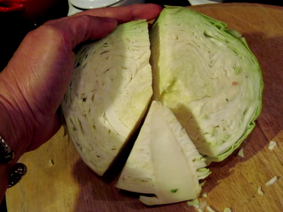 Creamed Cabbage with Caraway and Thyme Recipe