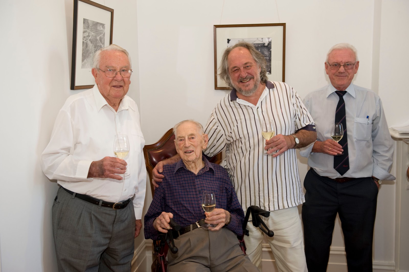 d r i n k s t e r: RAY BECKWITH'S 100TH BIRTHDAY PARTY
