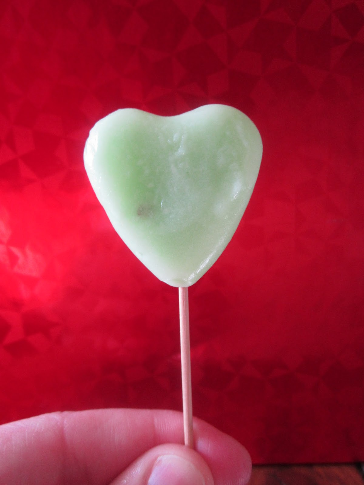 The Sweet Life: Baked Fresh Daily: Pistachio Pudding Pop Hearts