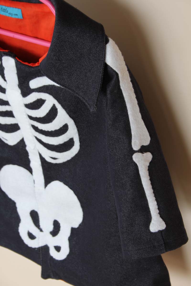 Big Little: Halloween Skeleton Jacket