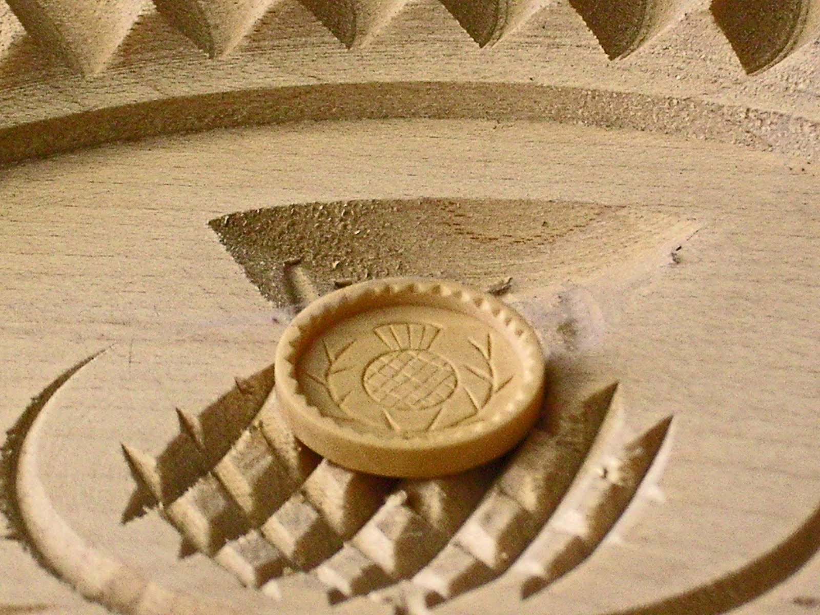 David Edwards Miniatures: 1/12th scale Scottish shortbread mold (mould ...