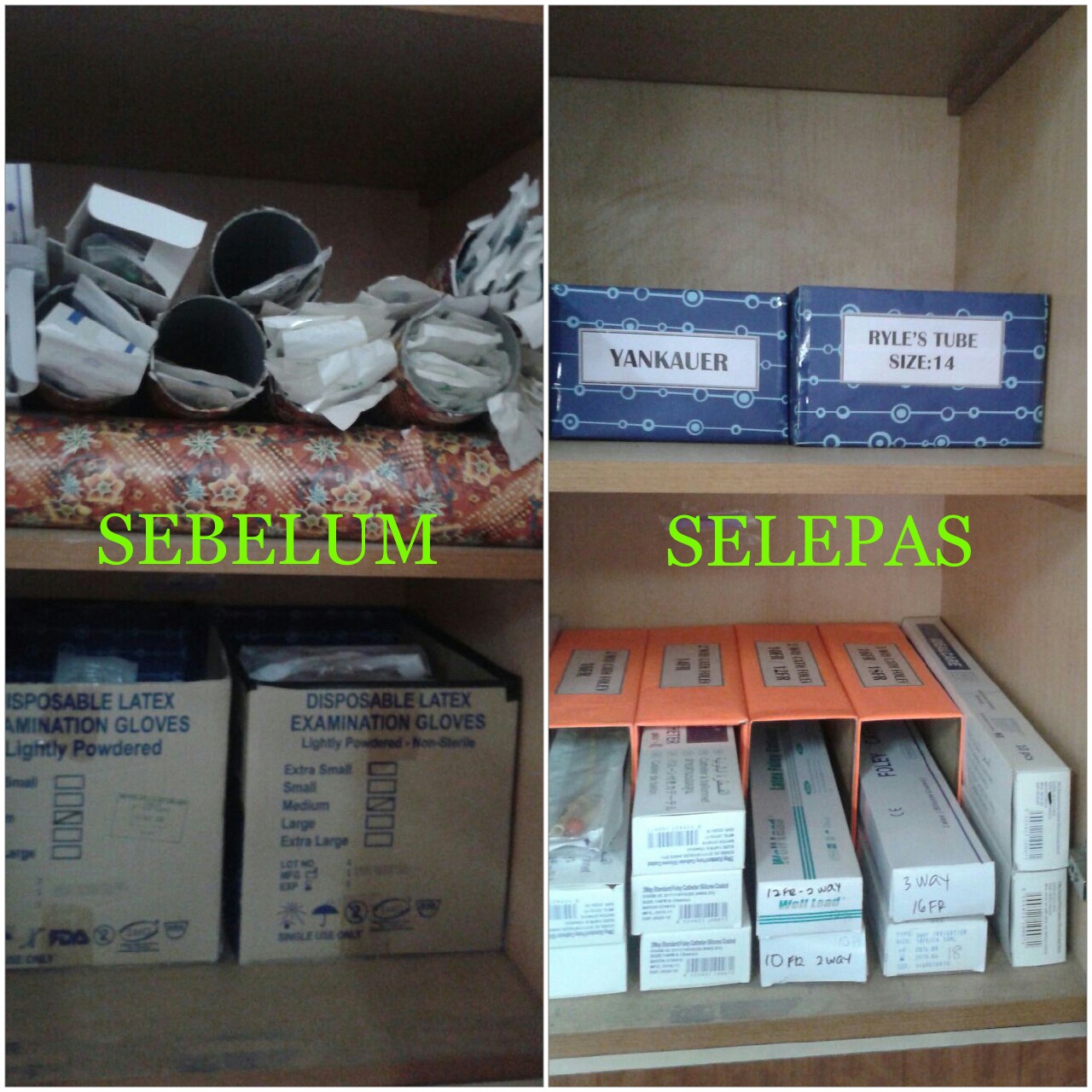 EKSA Zon Enggang Hospital Tapah: Amalan 5S