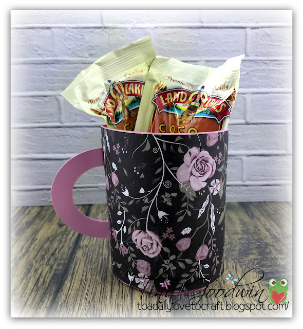 Toadally Love To Craft: 3D Cups with The Cutting Cafe