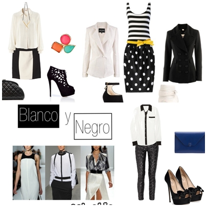 MODA BLANCO & NEGRO - Imagui