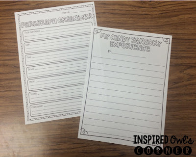FREEBIE Candy Descriptive Writing - Inspired Owl's Corner