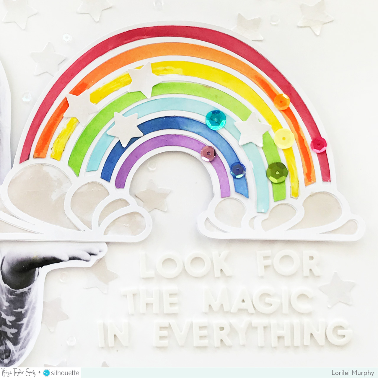 Rainbow Layout by Lorilei Murphy | Paige Taylor Evans