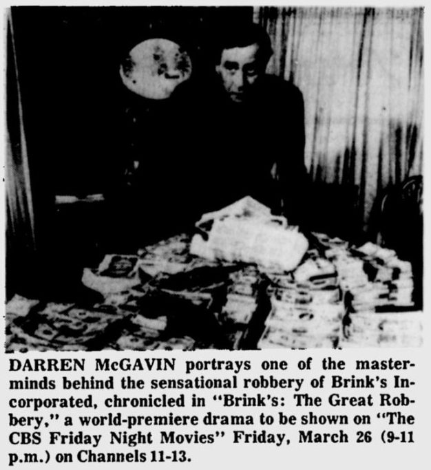 Brinks: The Great Robbery [1976 TV Movie] | Full Length Movies ...