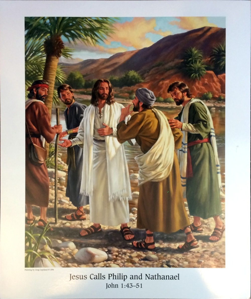 Nathaniel Philip With Jesus