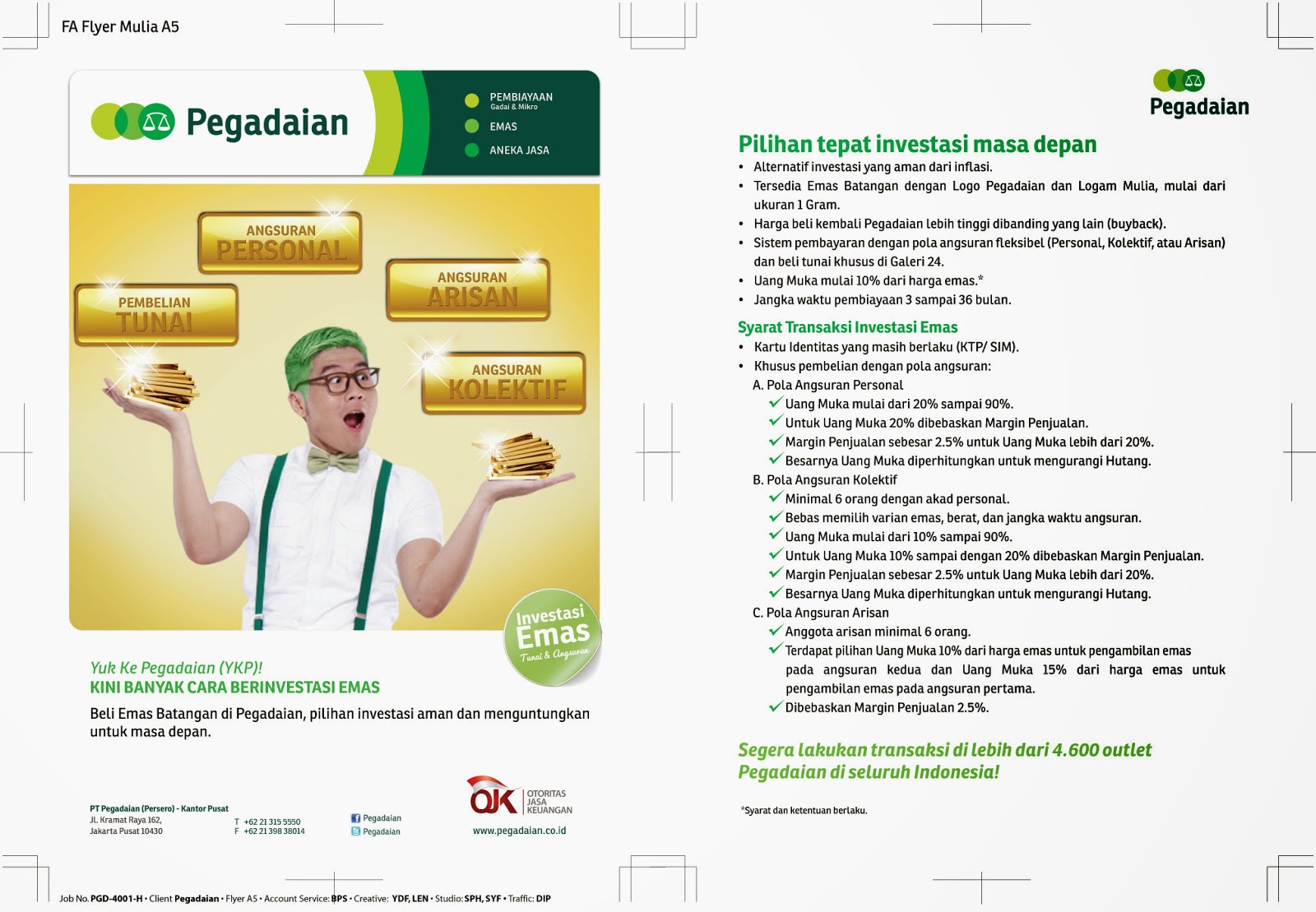 Blog Manajemen dan Audit: Arisan Emas Pegadaian.