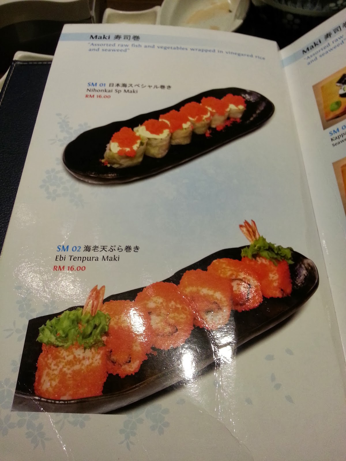 Purfect Imperfections: Food Review: Nihonkai Japanese Restaurant Kota ...