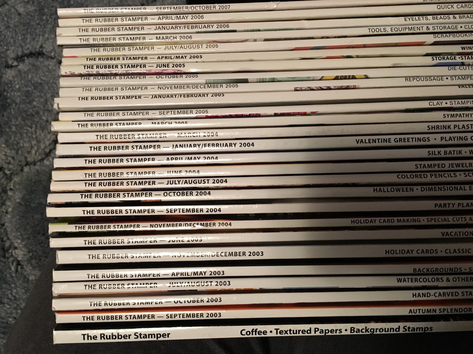 Created By Ann: Rubber Stamper Magazines Offer