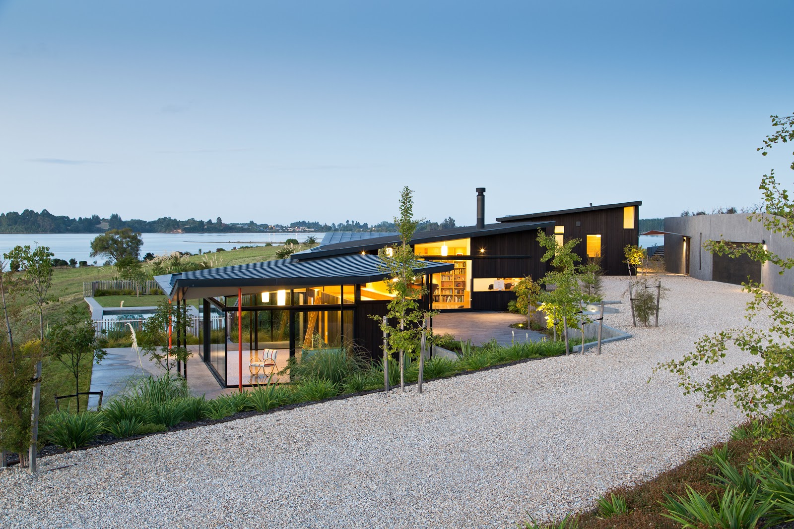 Wellington's Tennent Brown Architects designed this house near Nelson ...