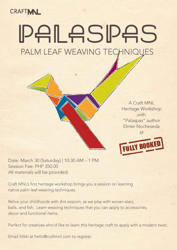 Palaspas : Palm Leaf Weaving Techniques Workshop ~ Wazzup Pilipinas ...