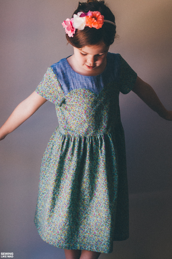 Sewing Like Mad: The Magrath Dress by Sew Much Ado.