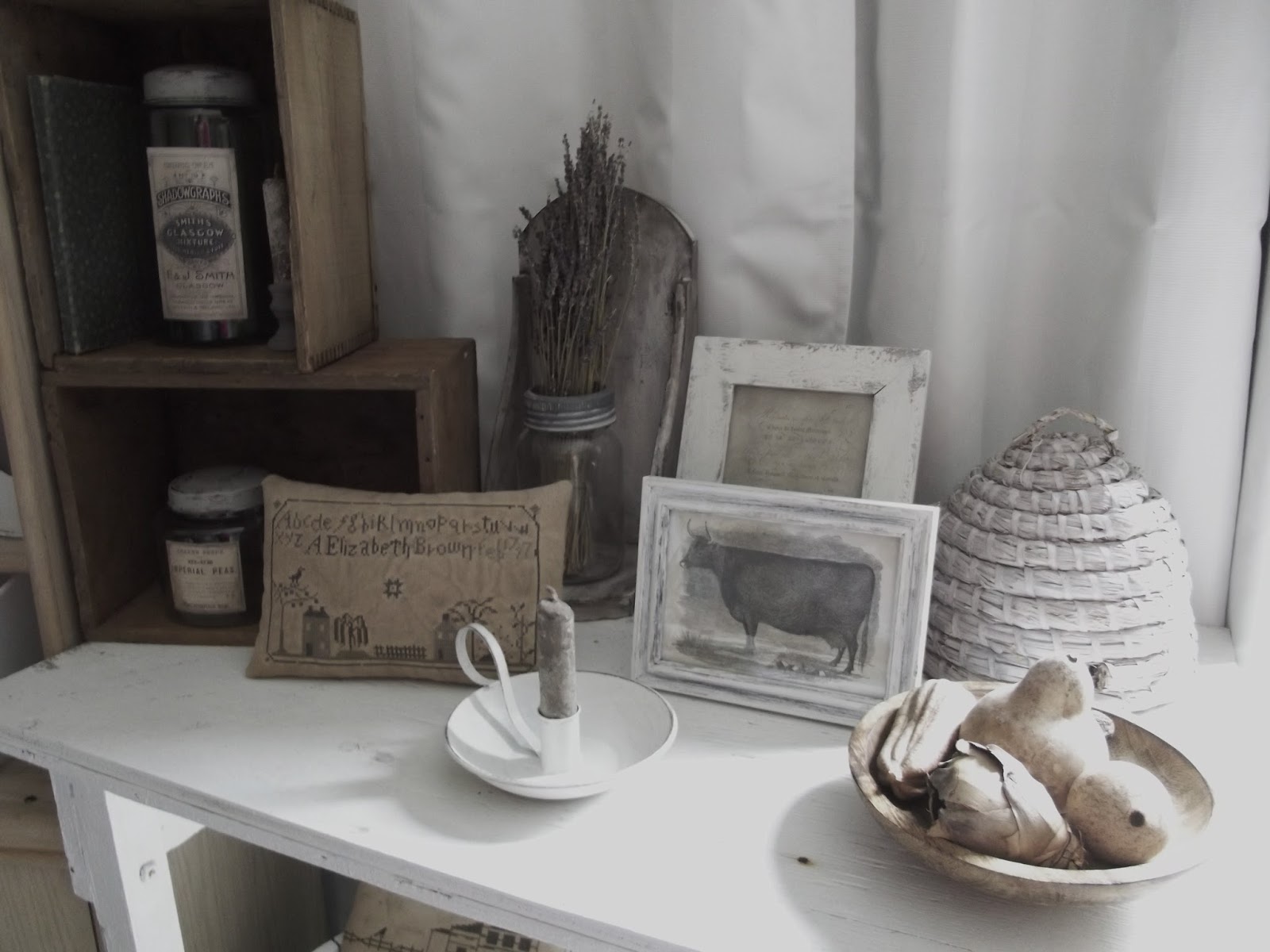 The Sampler Maker's Farmhouse; Primitive, Vintage, Farmhouse Decor.: My ...