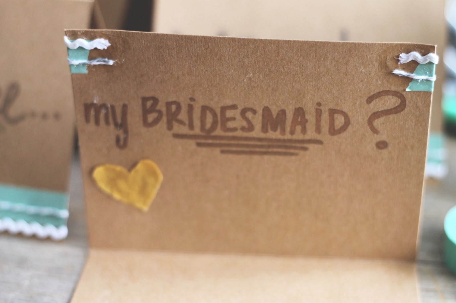 Alexandra Lauren: DIY Bridesmaid Invites