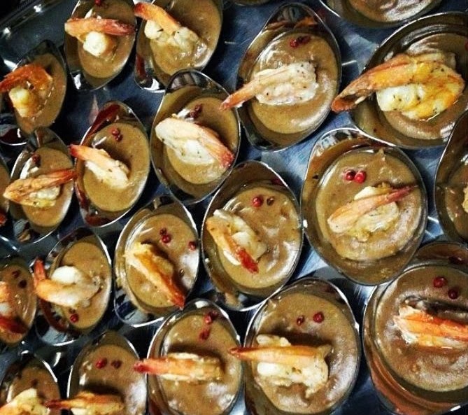 Gastronomia Di Vera: Finger Food- Camarão no tamarindo ao modo diVera