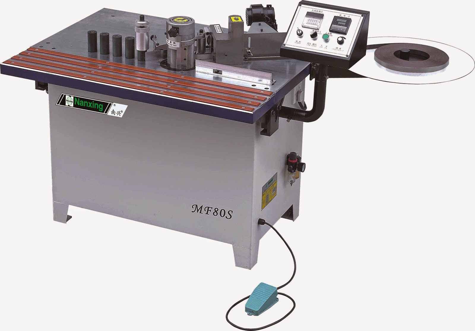 Mesin Edging Nanxing: Mesin Edging - Manual MF80S