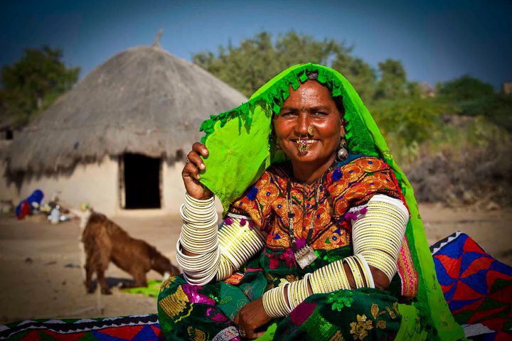 Indus Valley Civilization(Colours Of Sindh): A Thari Woman,Tharparkar,Sindh