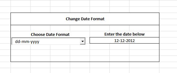 Visual Basic for Application (VBA) with Excel 2007: Change Date Format ...