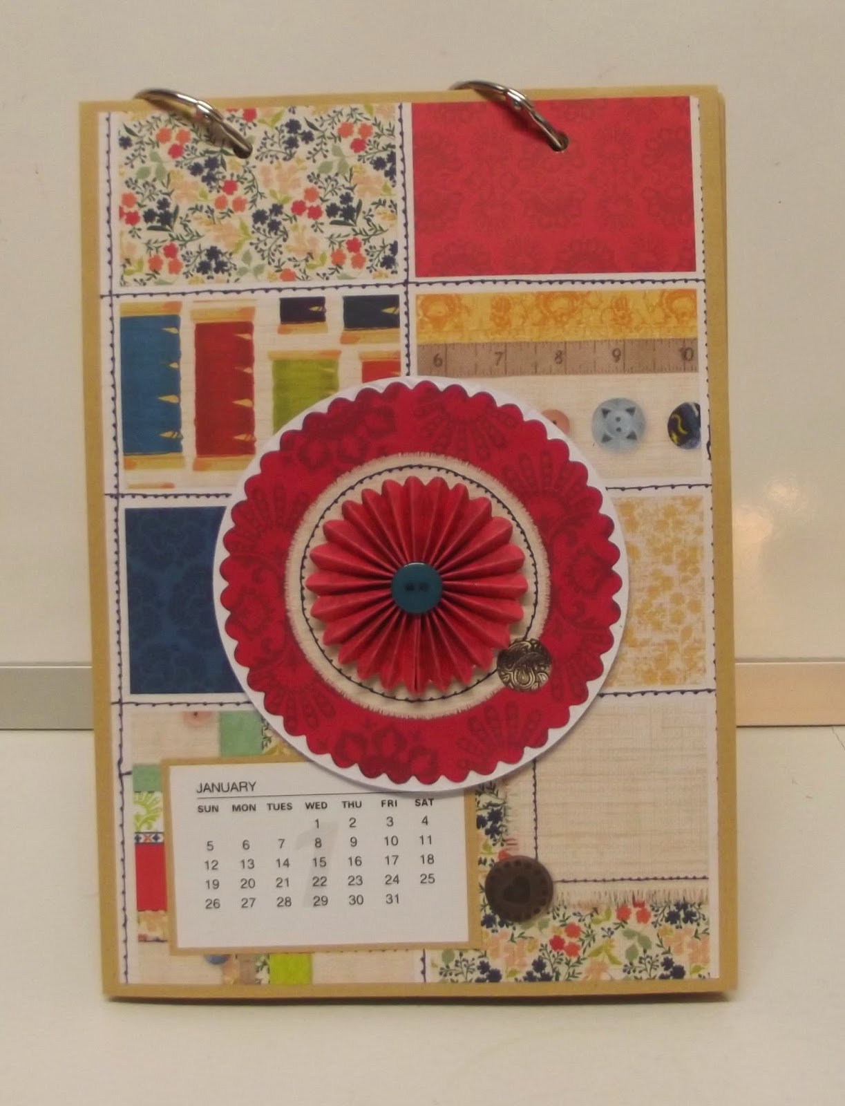 Night Owl Designs: A5 Envelope Calender