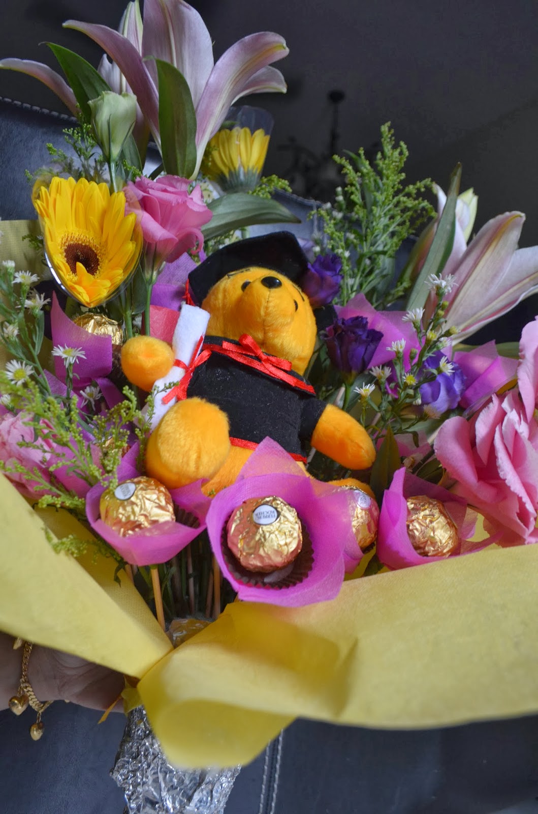 from my garden: Bunga Konvo ( How to make a Flower Bouquet For a ...