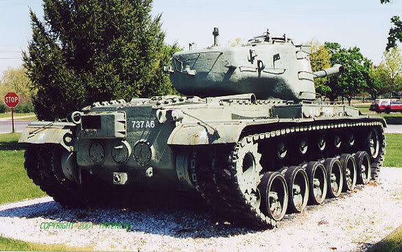 M46 Patton Tank ~ asian defence