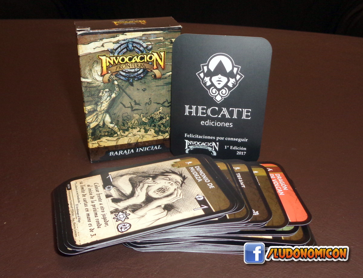 Ludonomicon - Reseñas de Juegos Argentos: Invocación Fronteras de Hecate Ediciones (2-4 jugadores)