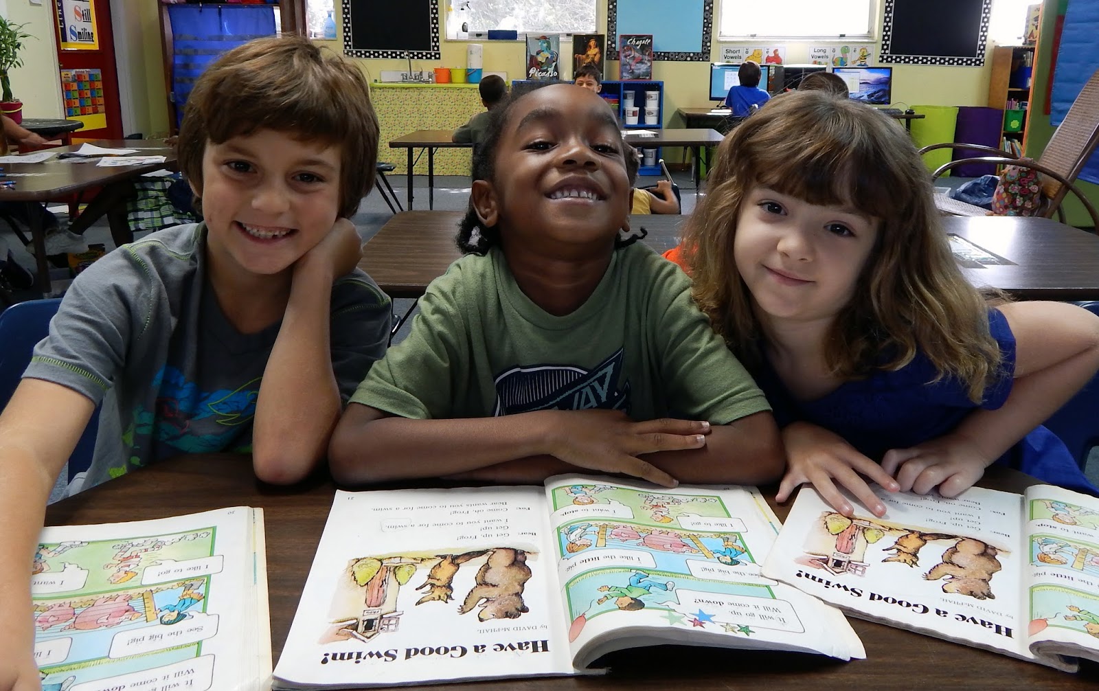 Miss Ahrens' Class: Group Reading